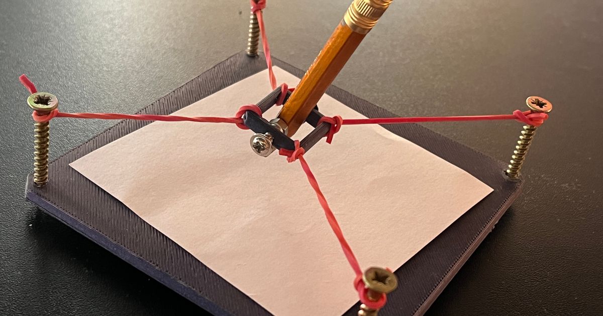 No Gravity Drawing Simulator by Rafael Borri | Download free STL model ...