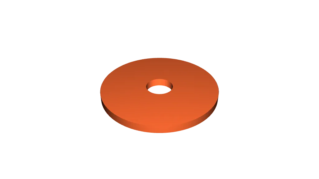 Washer / Scribing circle by oliverj | Download free STL model ...