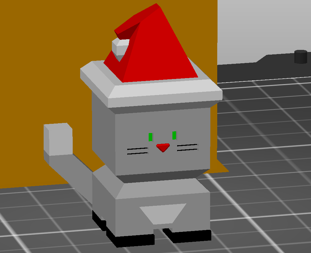multi Colour Calicat V2 with santa hat and top hat by Rabid1972 ...