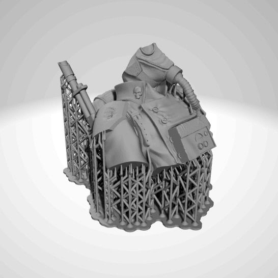 Krieg Bust - Pre-Supported for Resin by Sagittarius Artworks | Download ...