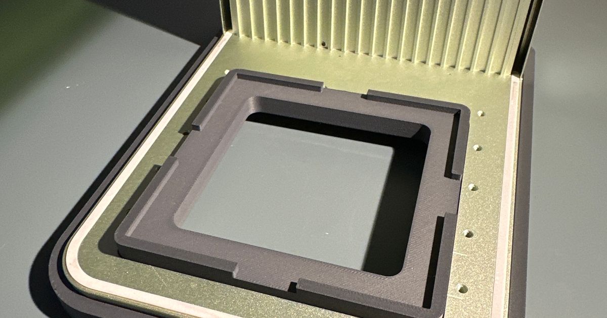 XTool F1 - Base Plate Jig - 1 x 100mm Square (3MF and PDF) by ...