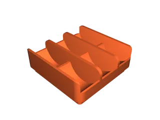 Gridfinity bobbin holder for sewing threads by Geier | Download free ...