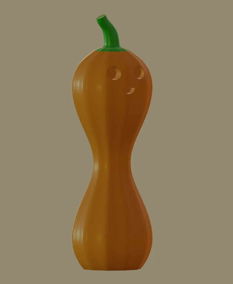 Prolongated Pumpkin by misteR me-mO | Download free STL model ...