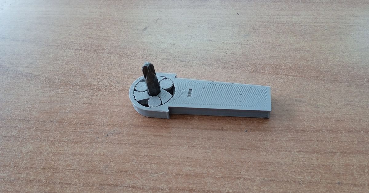 one-way screwdriver by MakeSimple | Download free STL model ...