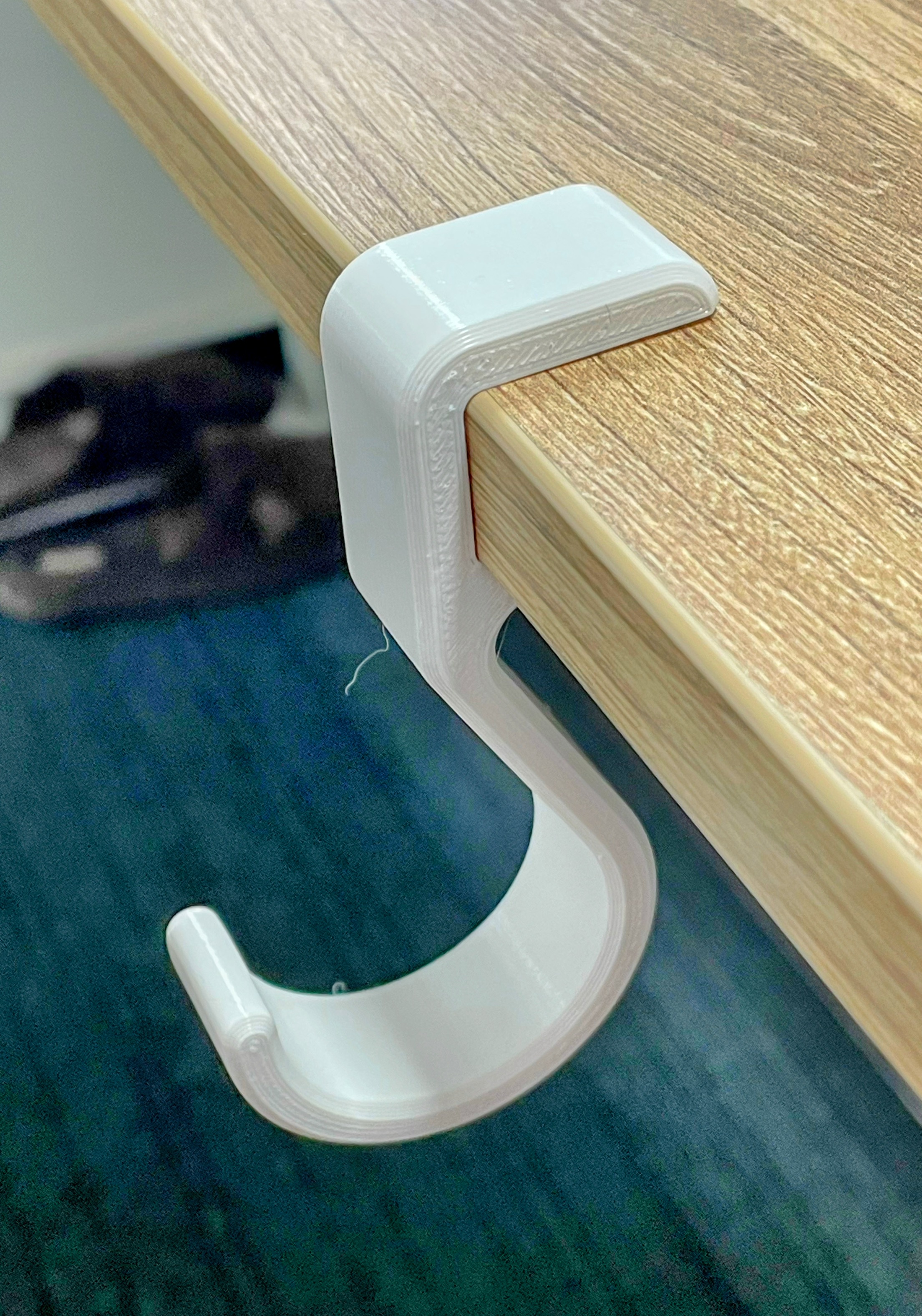 Table Hook by Javar | Download free STL model | Printables.com