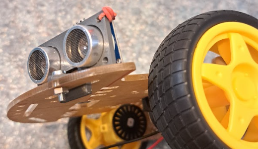 HC-SR04 distance sensor mount for Joy-It robot car by LC-3D | Download ...