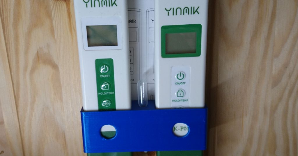TDS/EC + PH meter holder by Antimaterie | Download free STL model ...