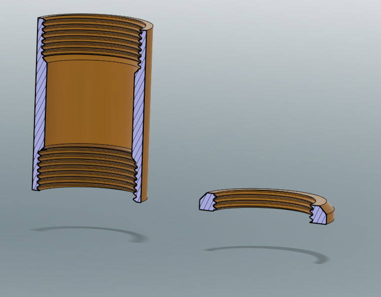 Pivoting Panel Pass-throughs for 4mm PTFE tube by Ruedli | Download ...