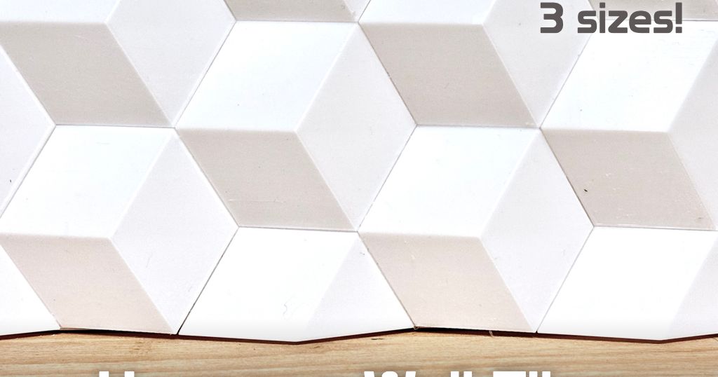 Hexagon Wall Tiles (Backdrop styling for photos) by GlennovitS 3D ...