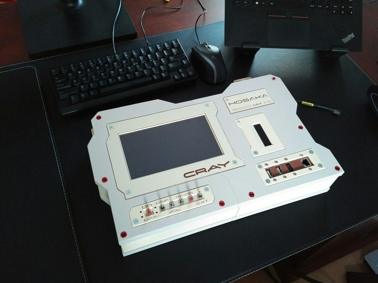 Cyberdeck Hosaka MK I "Sprawl Edition" by Chris | Download free STL model | Printables.com