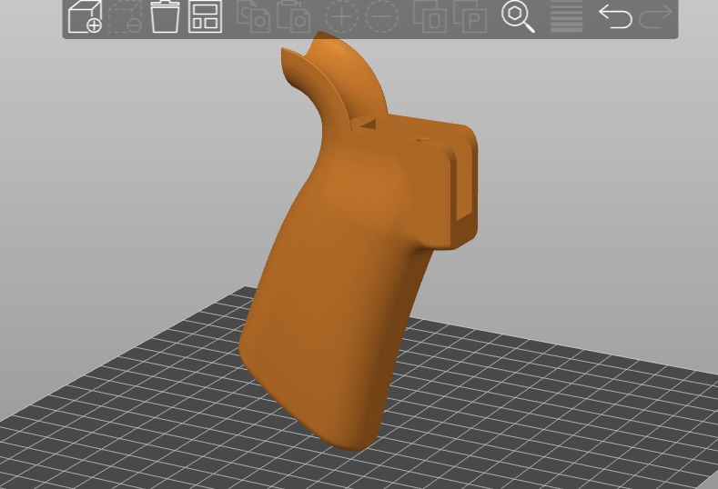 Hoffman Tactical Grip with Full Milspec Beavertail by Racoon Dev ...