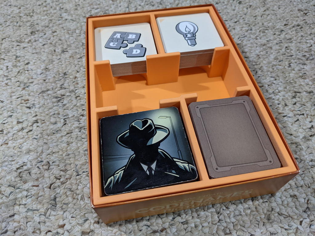 Codenames Pictures Full-Box Insert Organizer by ArtskydJ | Download ...