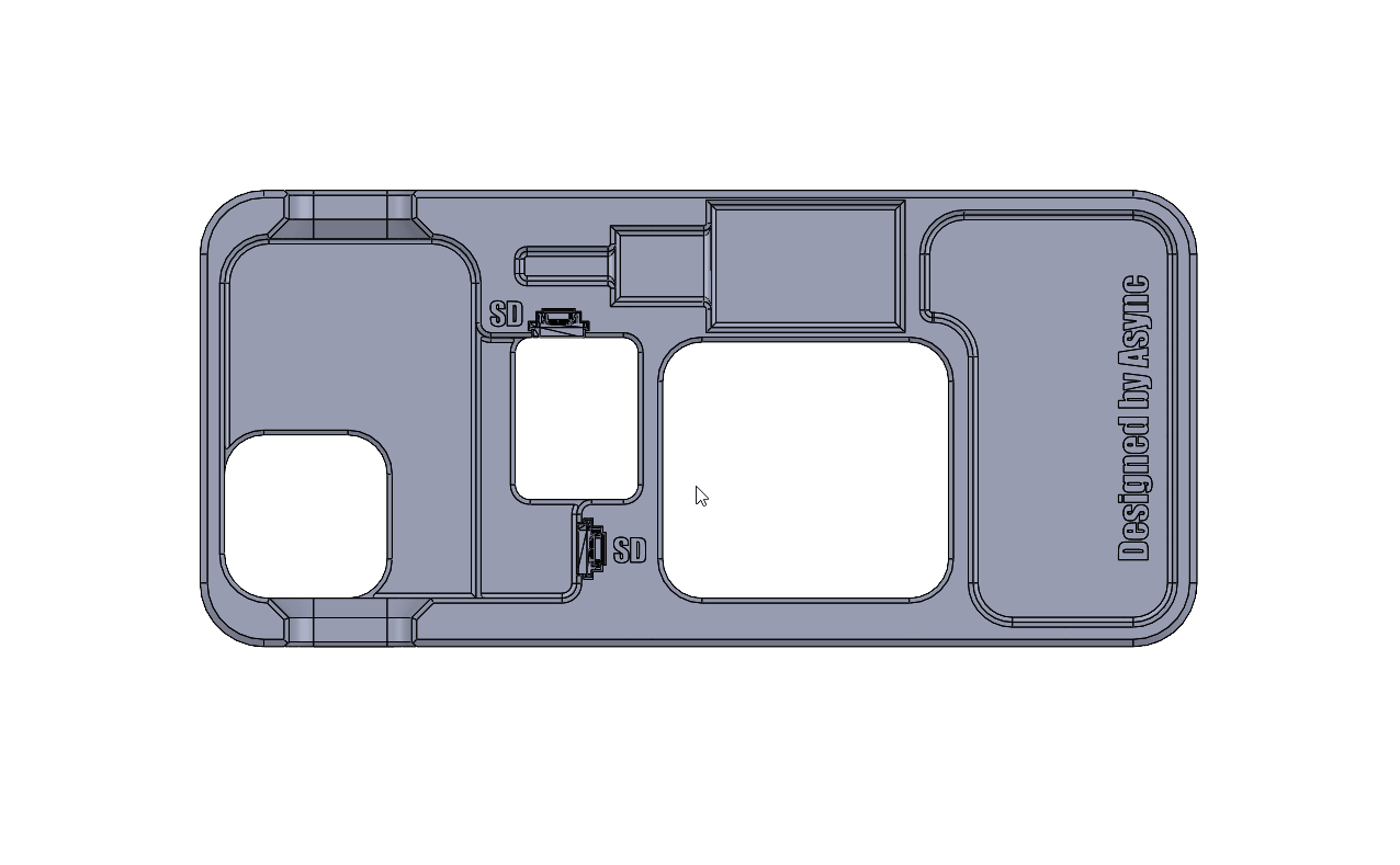 Gopro 10 Case Inlay by Asynchronous | Download free STL model ...