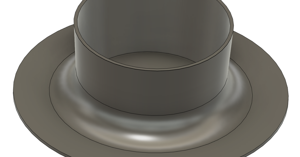 Non-Tipping Cup Holder (for "Betty Bossi Sausmachine") (parametric) by ...