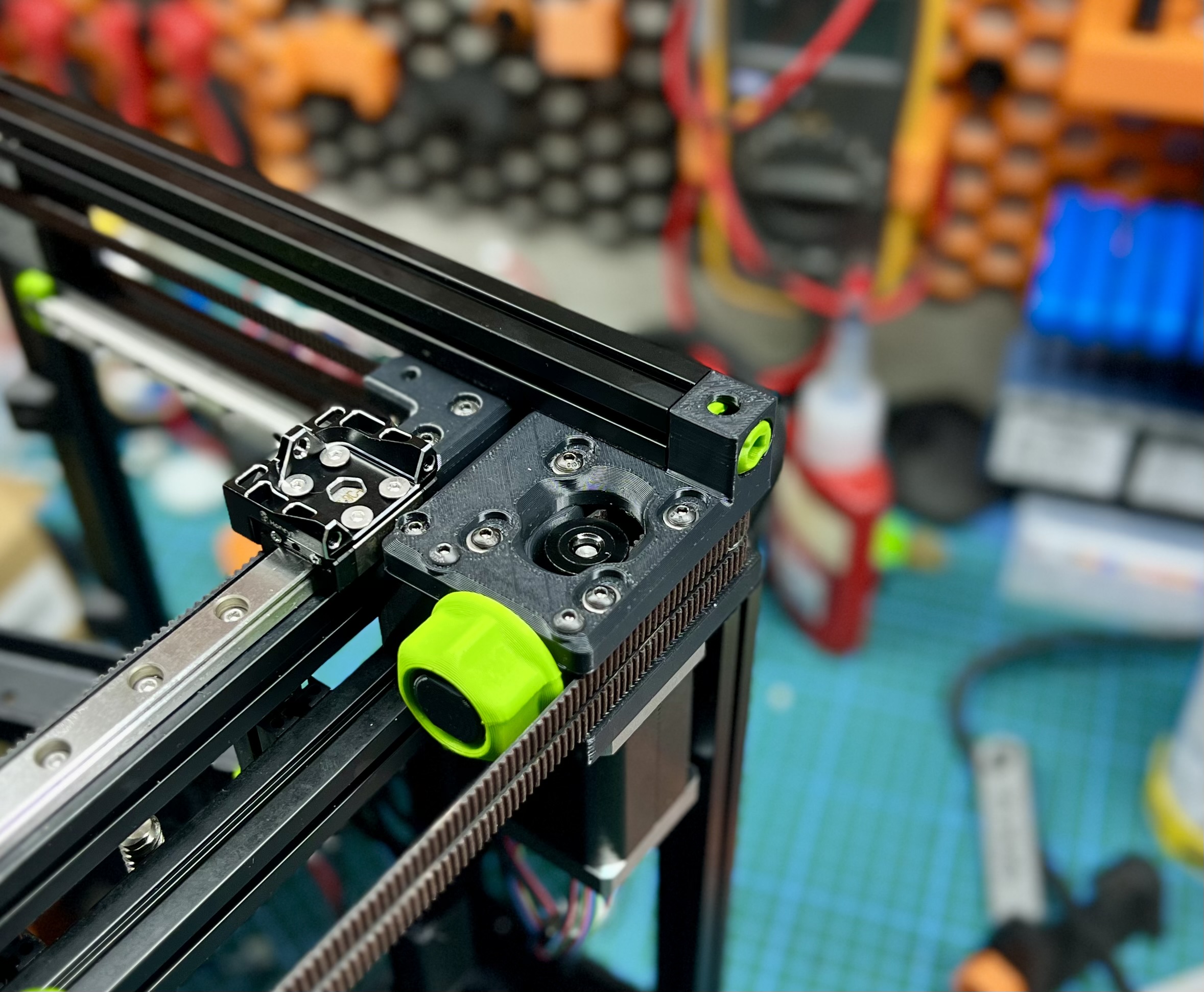 Remix of Voron 0.2 fullsize ZeroPanel mod for MGN9 X Rail by AxField ...