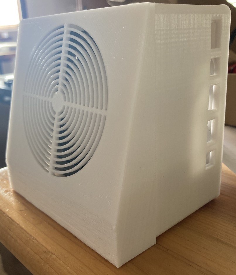 Portable fan box battery powered by Andrea | Download free STL model ...