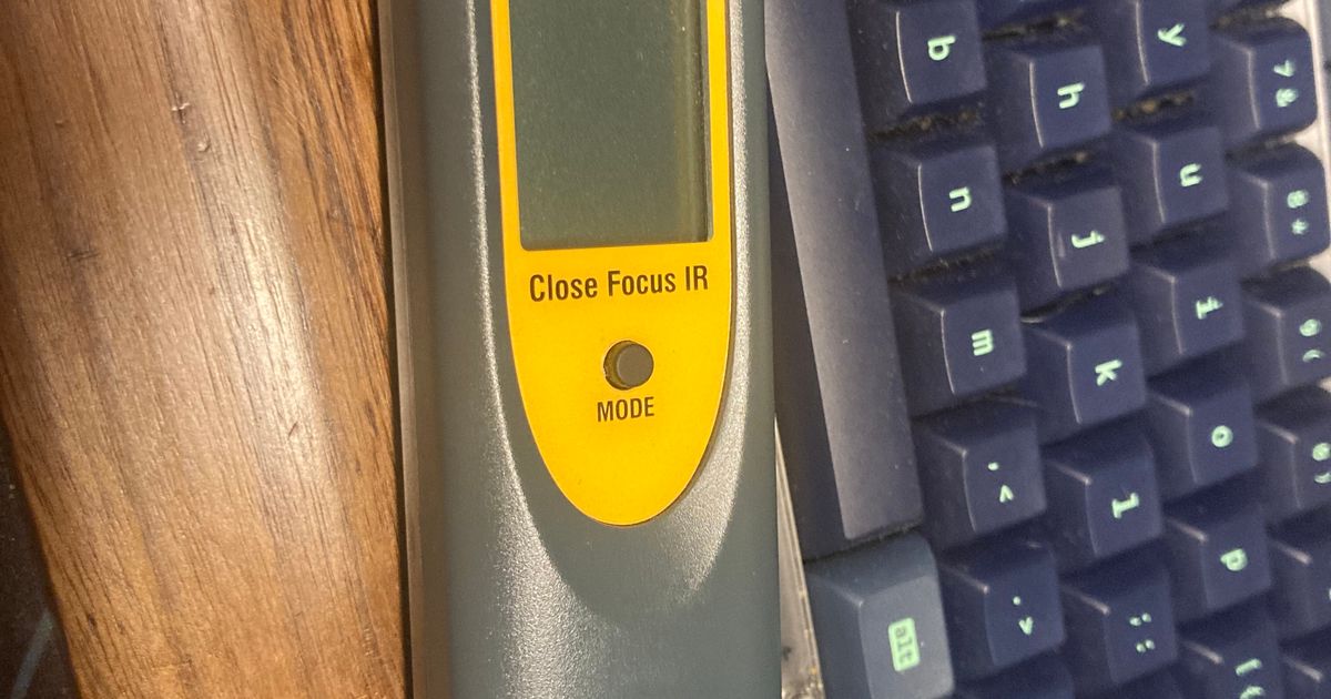 lens cover for ThermoWorks CF-IR by vogon | Download free STL model | Printables.com