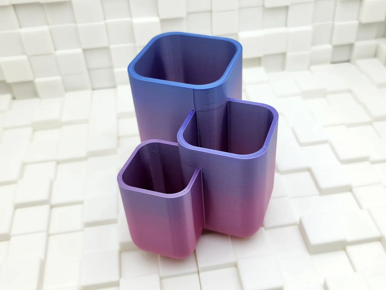 Overlapping Pen Cup by Triple G Workshop | Download free STL model ...