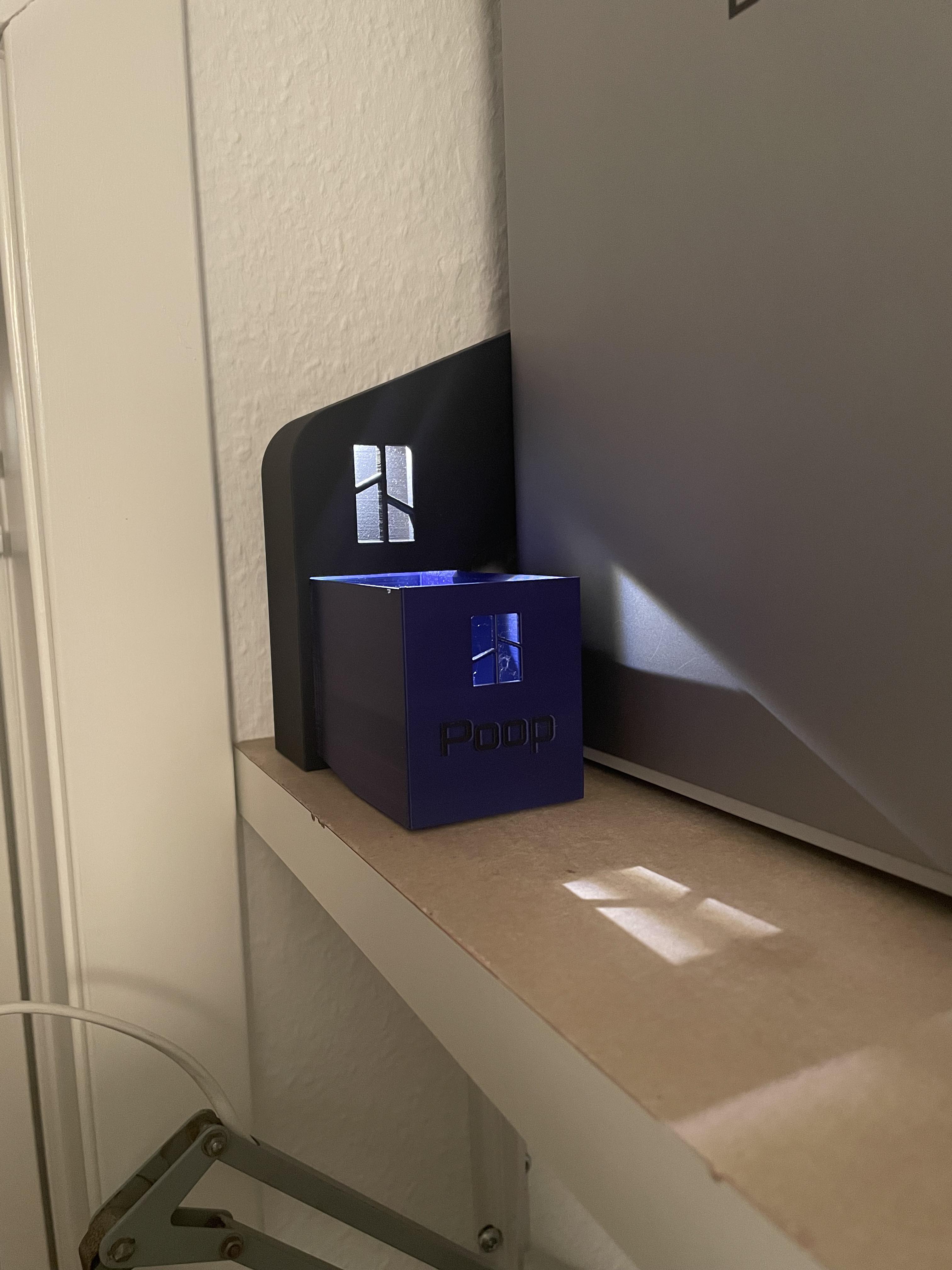 Poop Collector with magnet and light by Marc | Download free STL model ...
