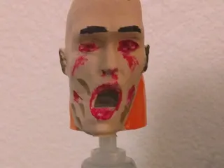 Zombie Head Vomiting Soap Dispenser by Jesster | Download free STL ...