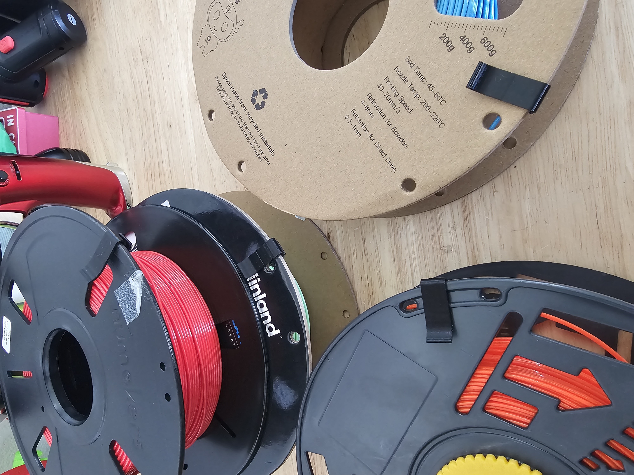 Another Filament Spool Clip MKII by Lee David | Download free STL model ...