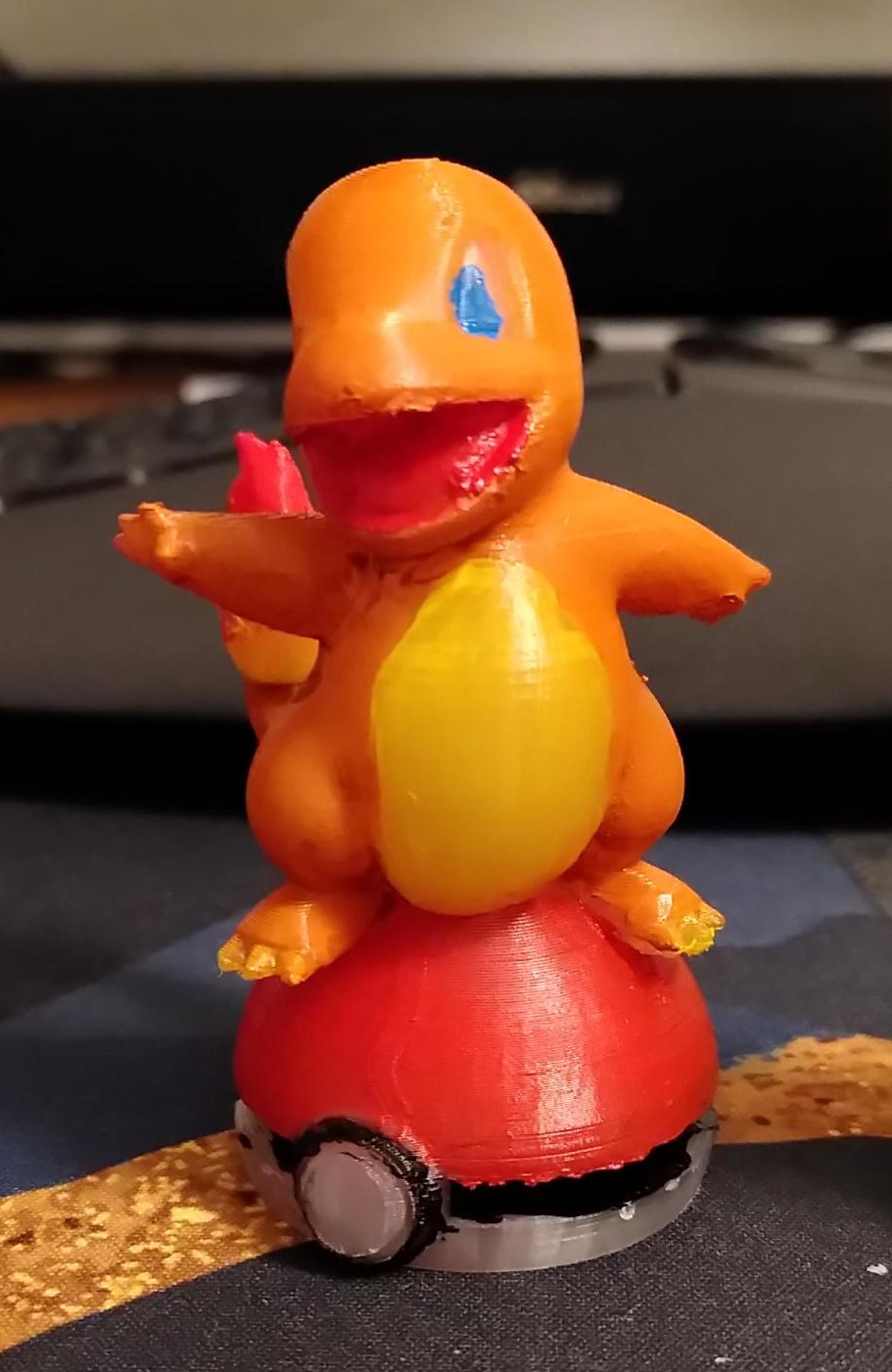 Charmander - night light - figurine by Roman | Download free STL model ...