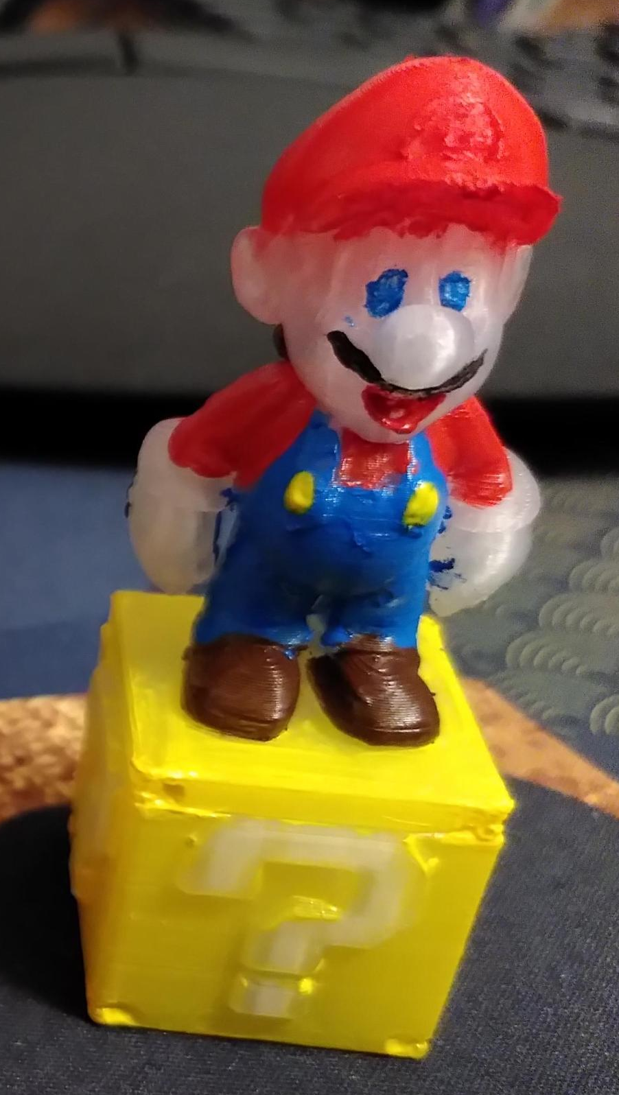 Super Mario - night light - figurine by Roman | Download free STL model ...