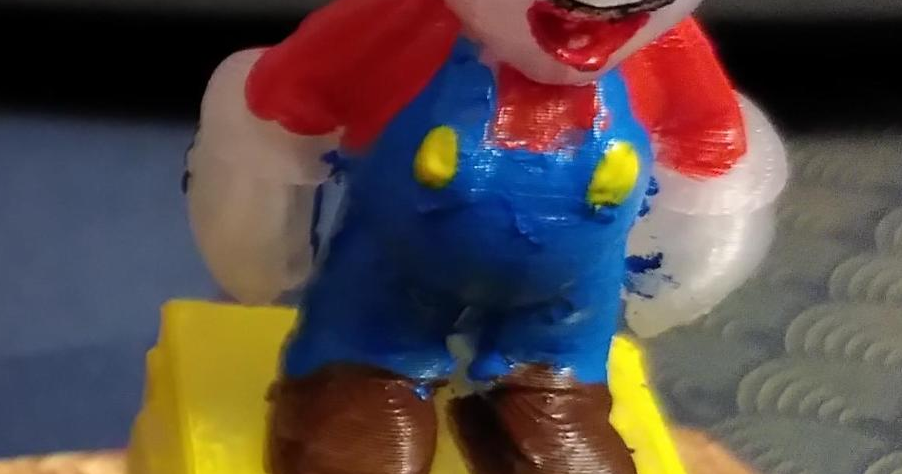 Super Mario - night light - figurine by Roman | Download free STL model ...