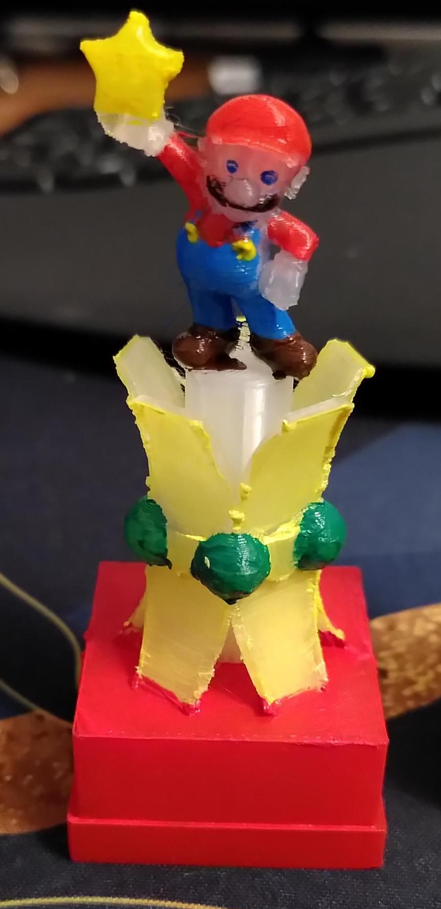 Super Mario - night light - figurine by Roman | Download free STL model ...