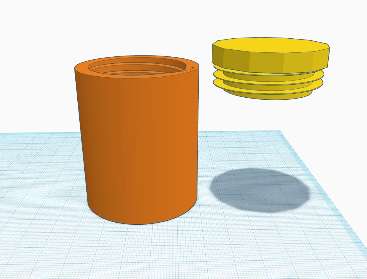 Threaded container by Sot Kon | Download free STL model | Printables.com