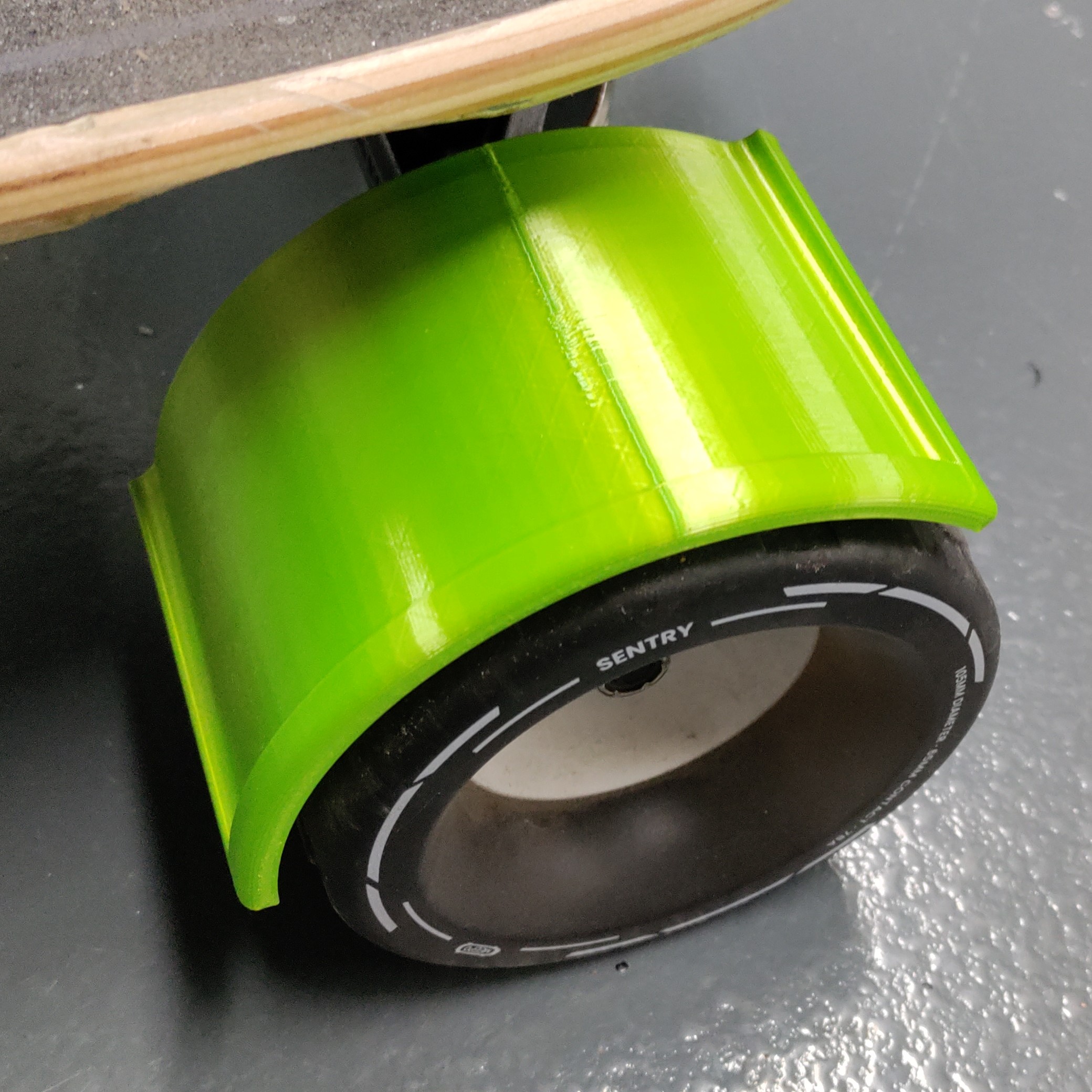 Skateboard Spash Guard Meepo 105mm wheels by Curbbin | Download free ...