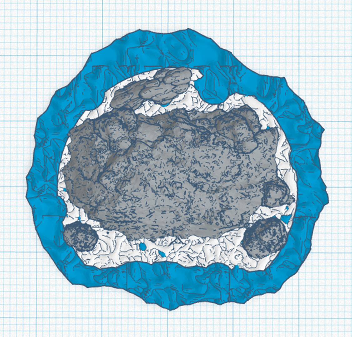 Mantic Armada Island Terrain - Small Rocks by TigerTone | Download free ...