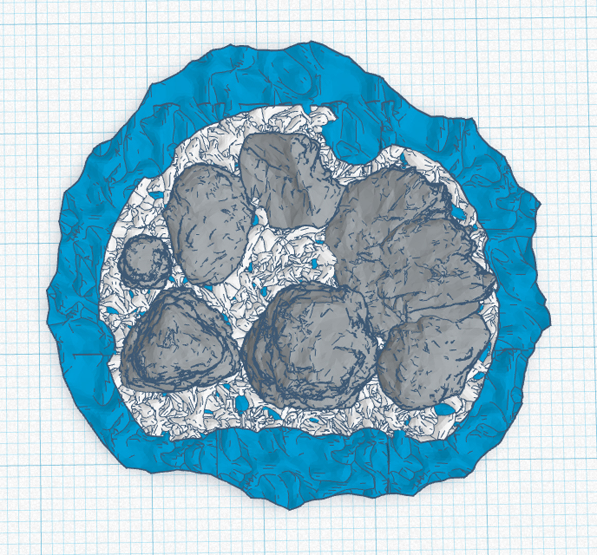 Mantic Armada Island Terrain - Small Rocks by TigerTone | Download free ...