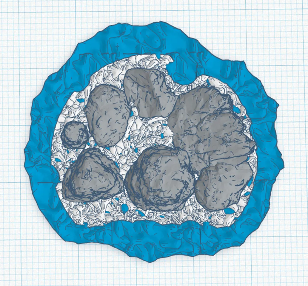Mantic Armada Island Terrain - Small Rocks by TigerTone | Download free ...
