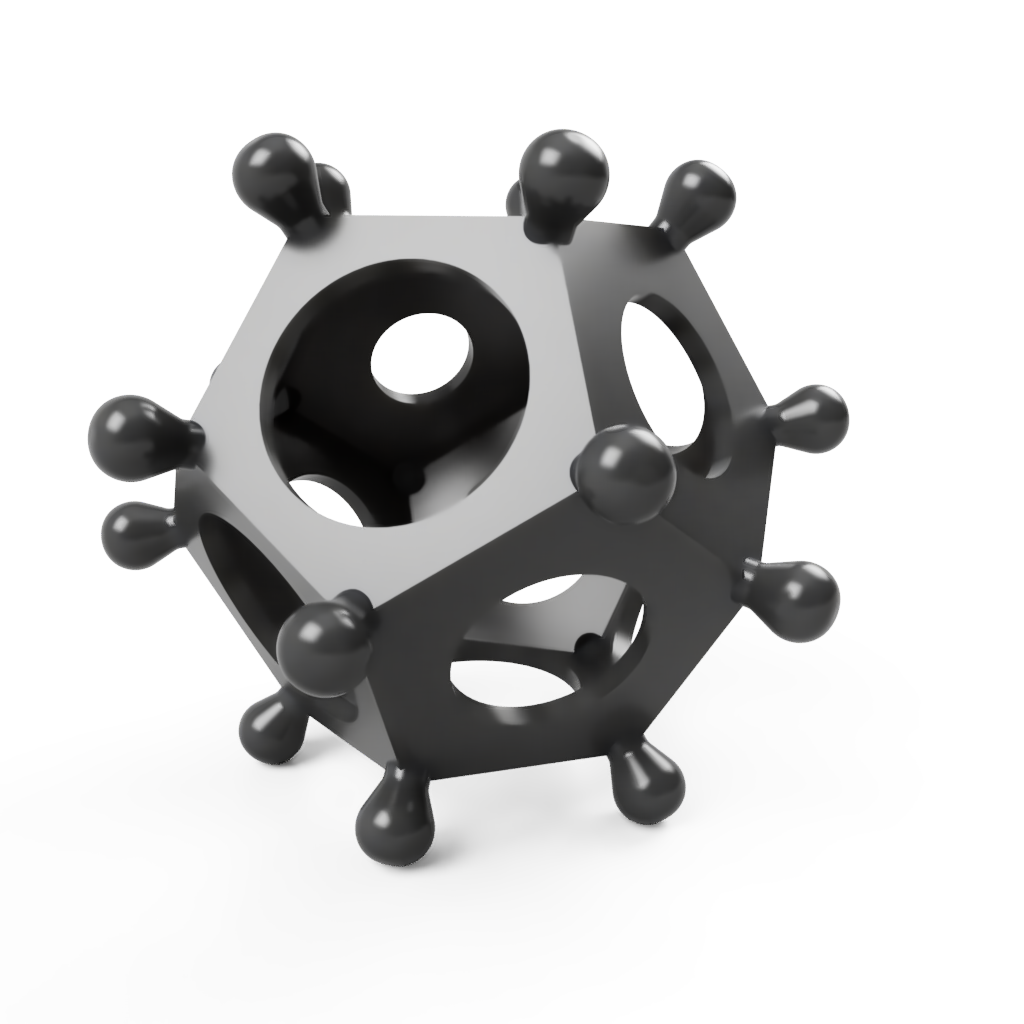 Roman dodecahedron by lovemetwotimes | Download free STL model ...
