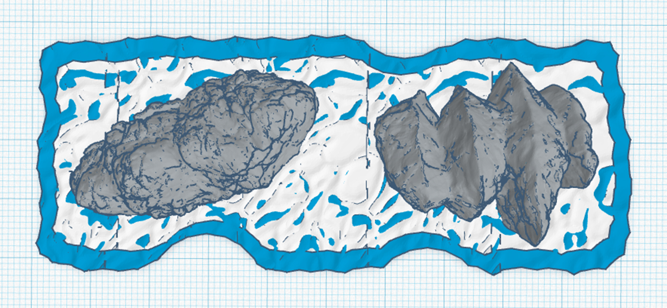 Mantic Armada Island Terrain - Medium Rocks by TigerTone | Download ...