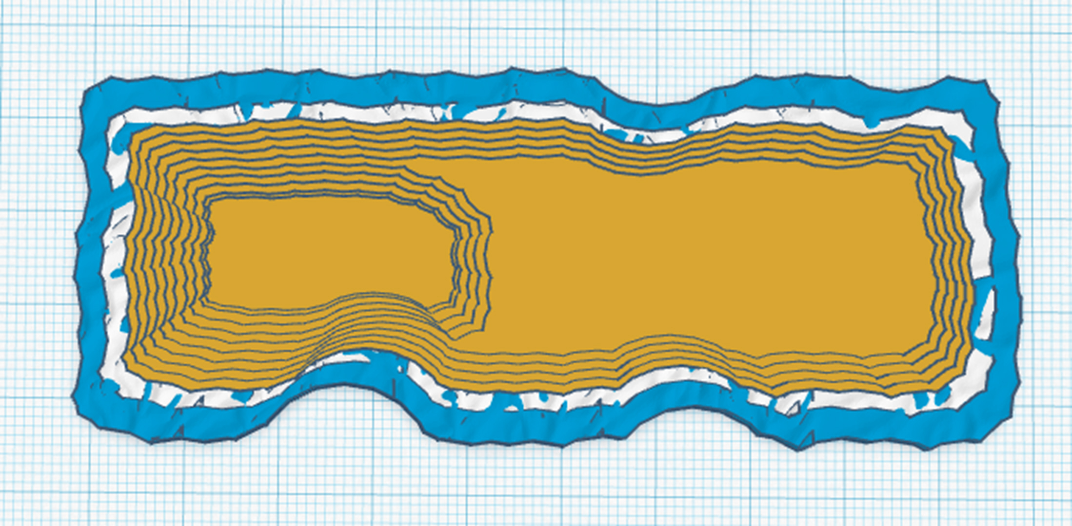 Mantic Armada Island Terrain - Medium Sandbanks by TigerTone | Download ...