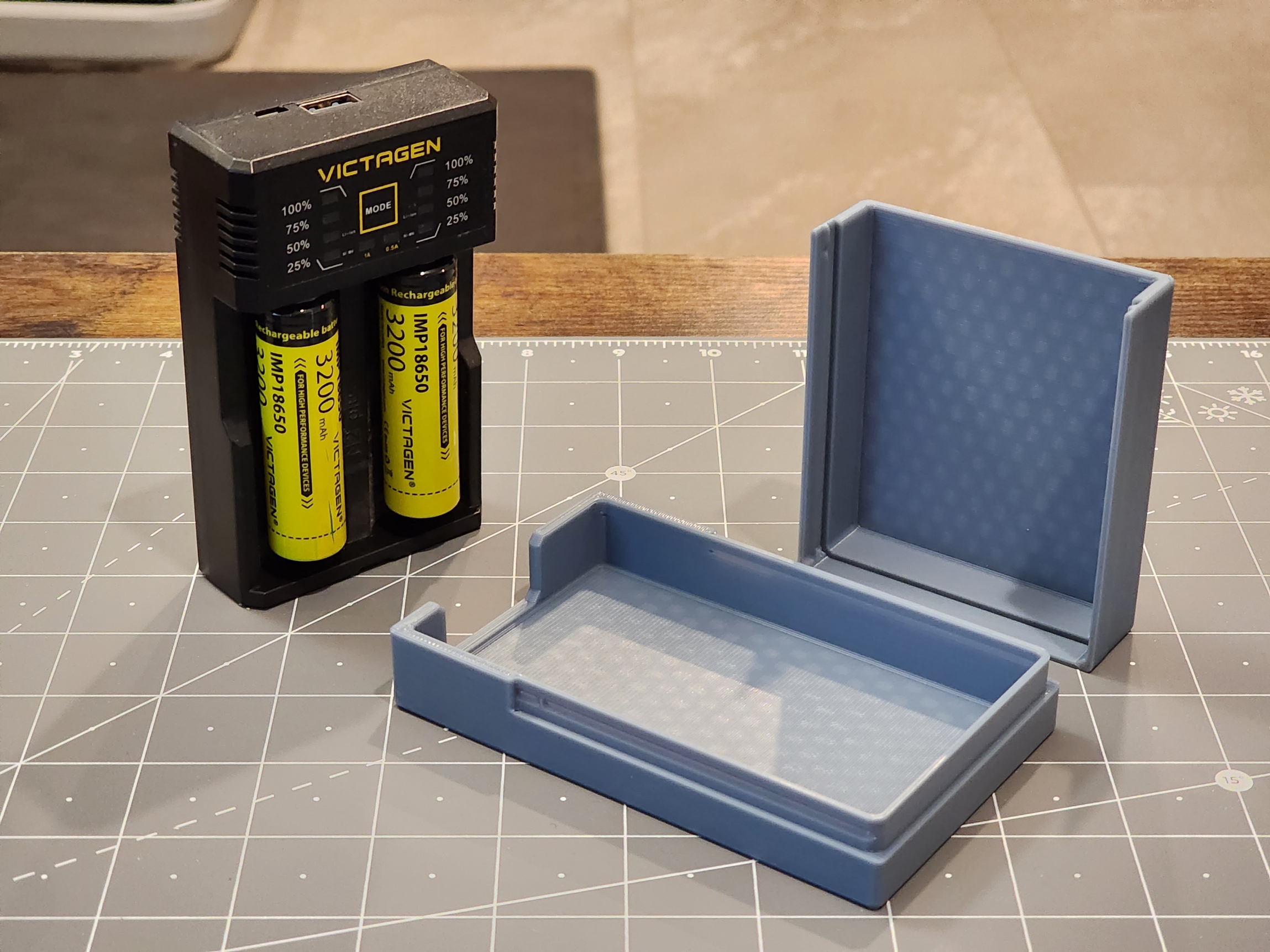 Victagen Battery Charger Case by jdireen | Download free STL model ...