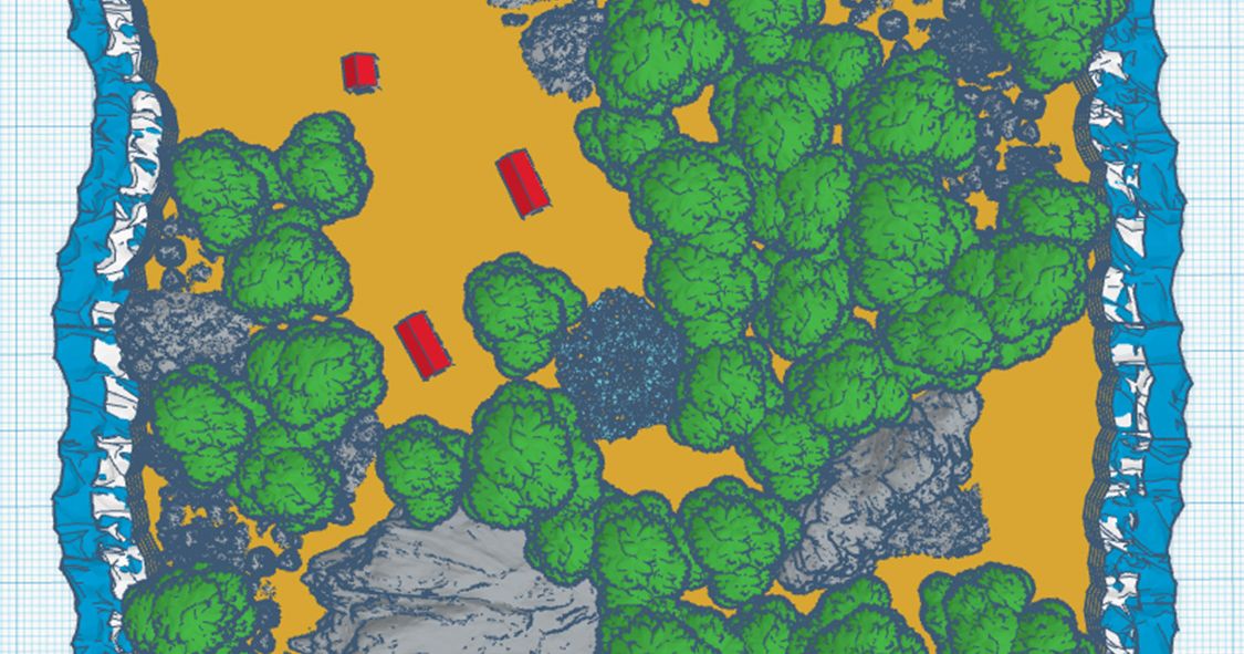 Mantic Armada Island Terrain - Large Islands by TigerTone | Download ...