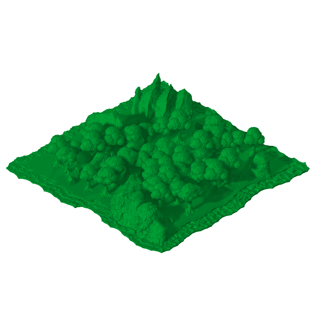 Mantic Armada Island Terrain - Large Islands by TigerTone | Download ...