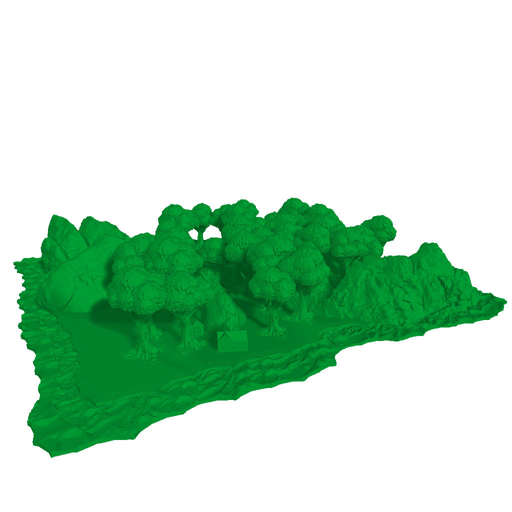 Mantic Armada Island Terrain - Large Islands by TigerTone | Download ...