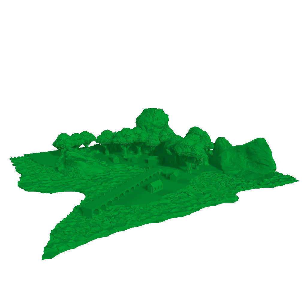 Mantic Armada Island Terrain - Large Islands by TigerTone | Download ...