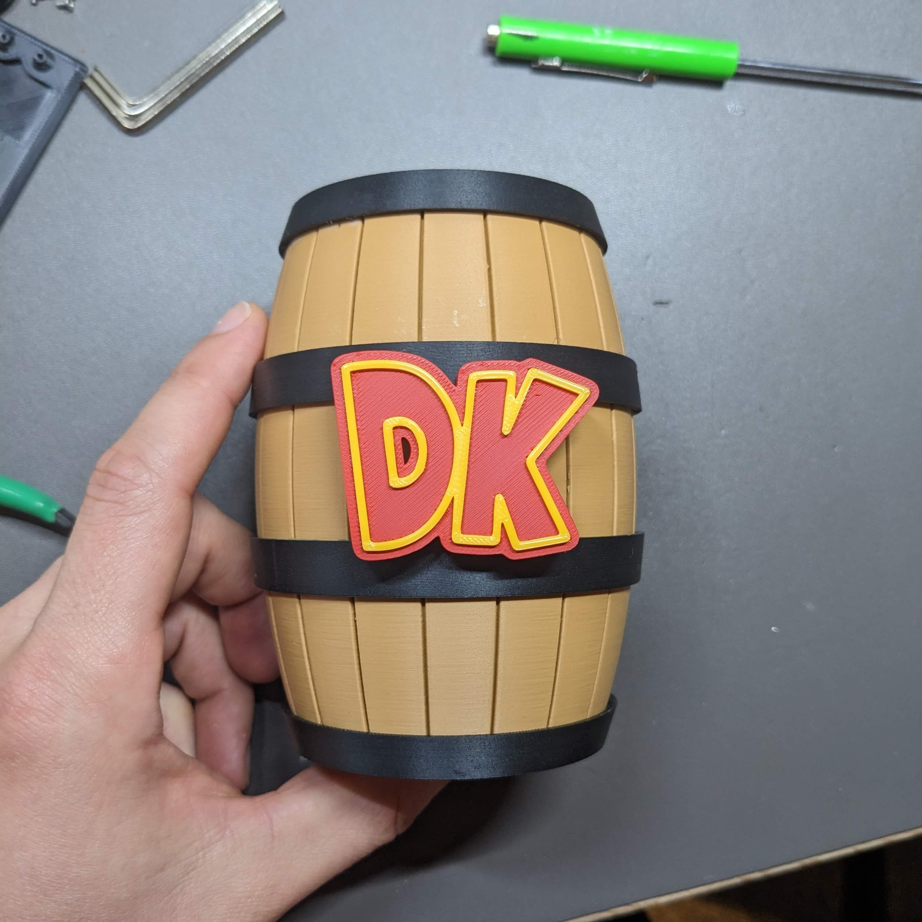 DK Barrel Logo - Fits in Prize Area of Puzzle by mpodella | Download ...