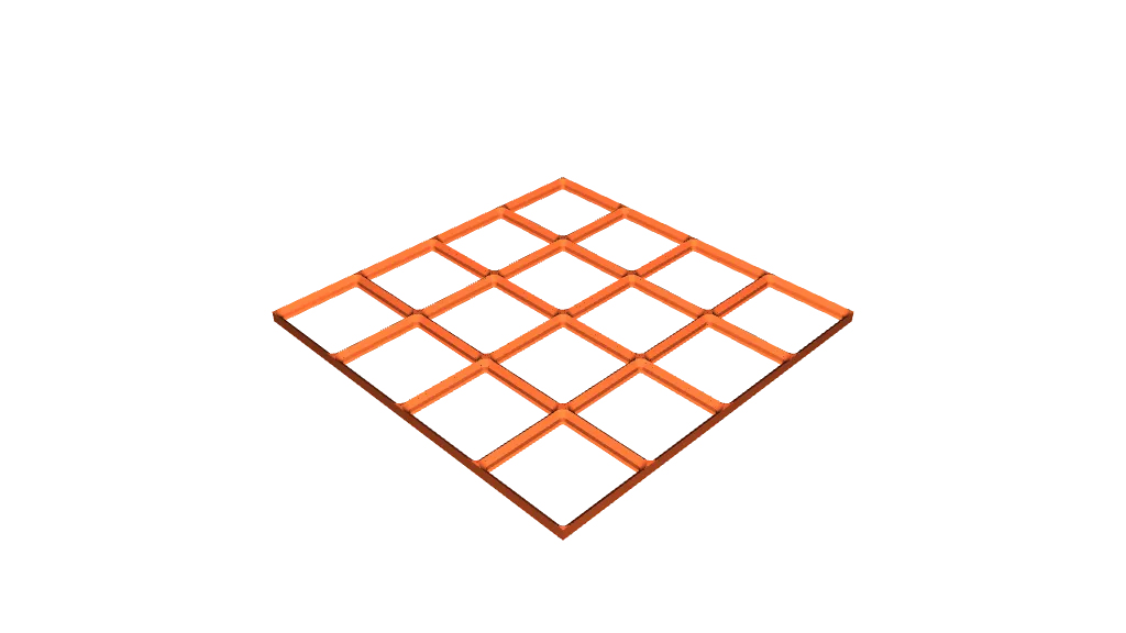 Gridfinity 4x4 Baseplate by Gabriel | Download free STL model ...