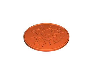 Boo Bees Halloween Coaster by Joe3D | Download free STL model ...