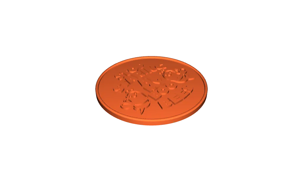 Boo Bees Halloween Coaster by Joe3D | Download free STL model ...