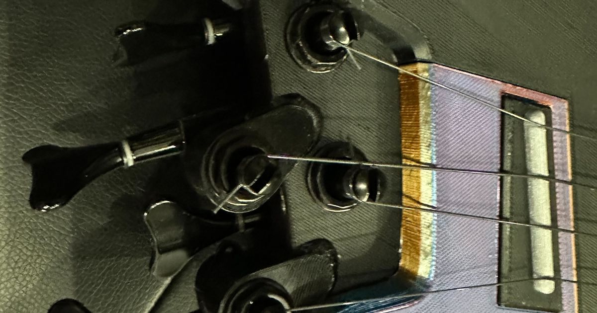 Tuner Adapter for: Headless Baritone Ukulele by cunninghamd | Download ...