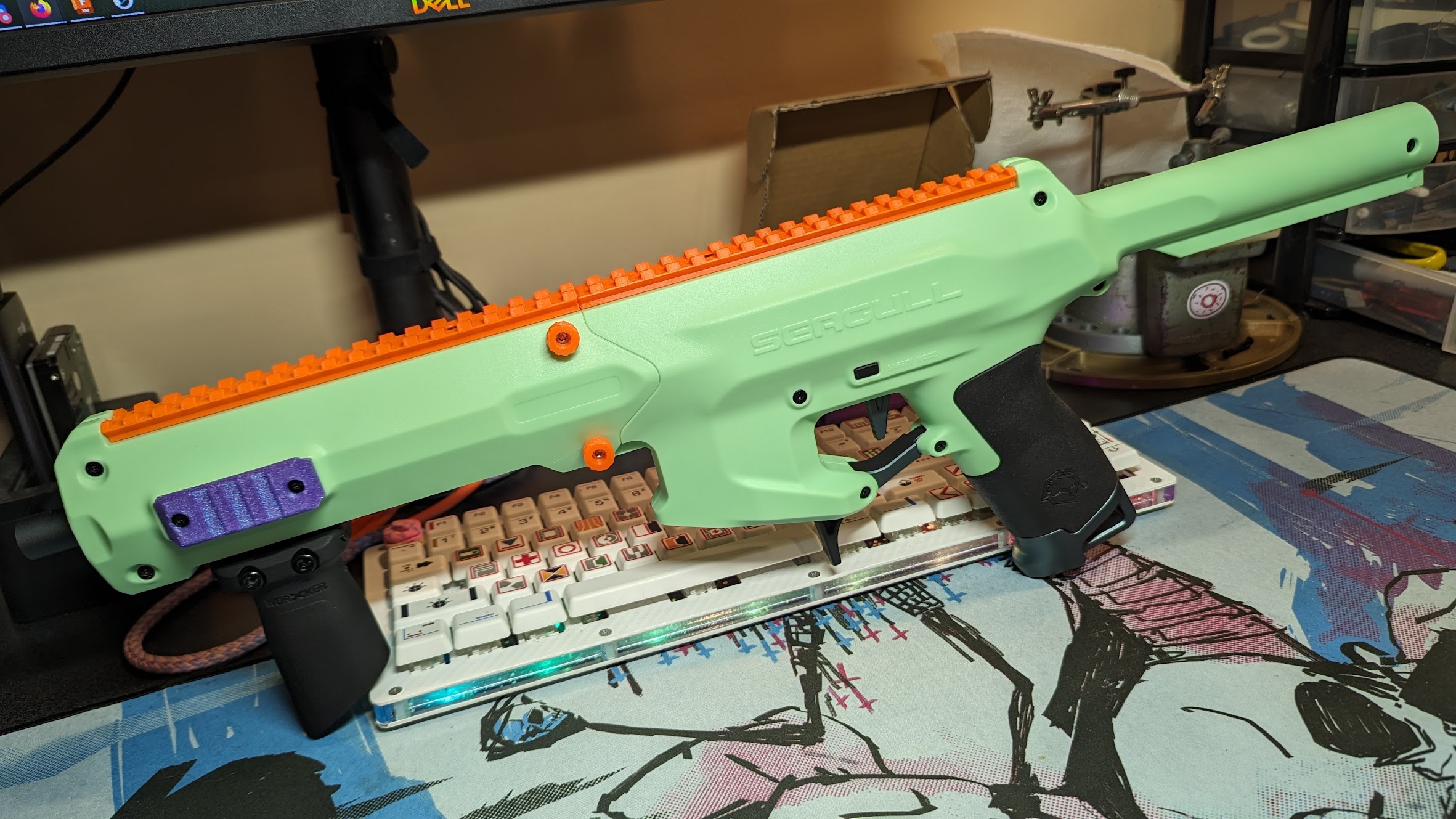 Worker Seagull Parts - Printed Thumbscrews by donutcat | Download free ...