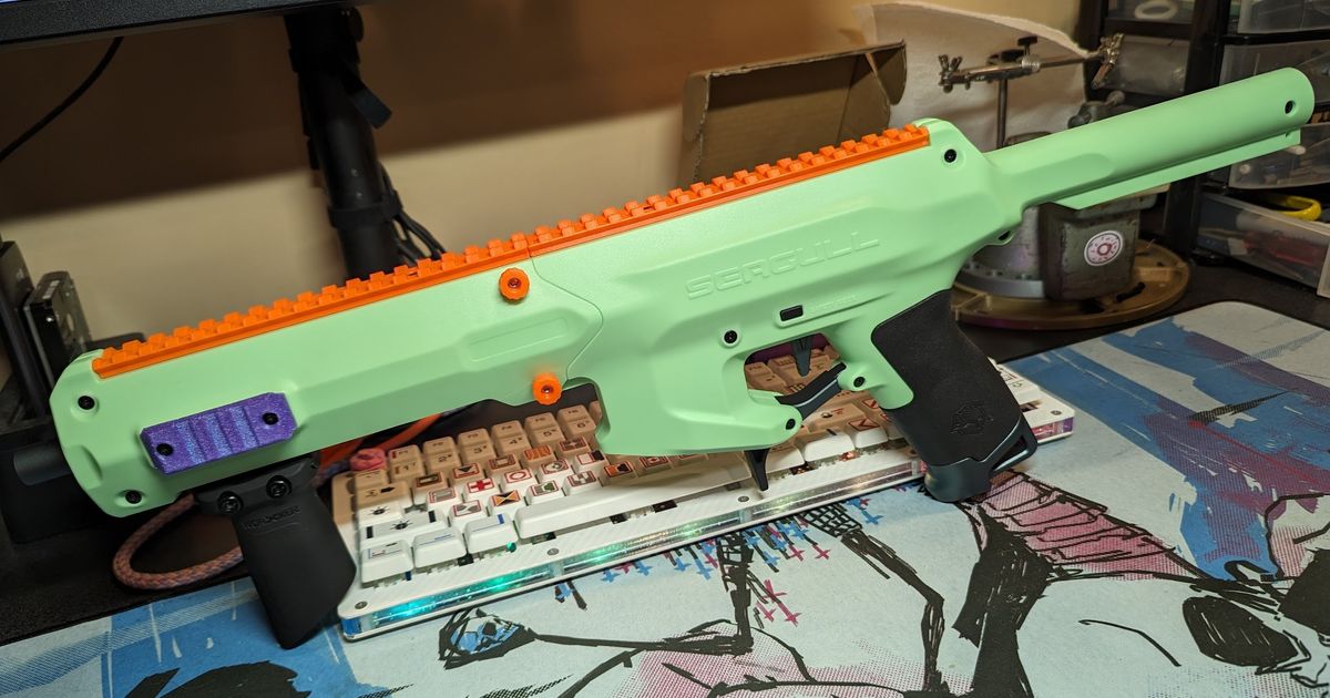 Worker Seagull Parts - Printed Thumbscrews by donutcat | Download free ...