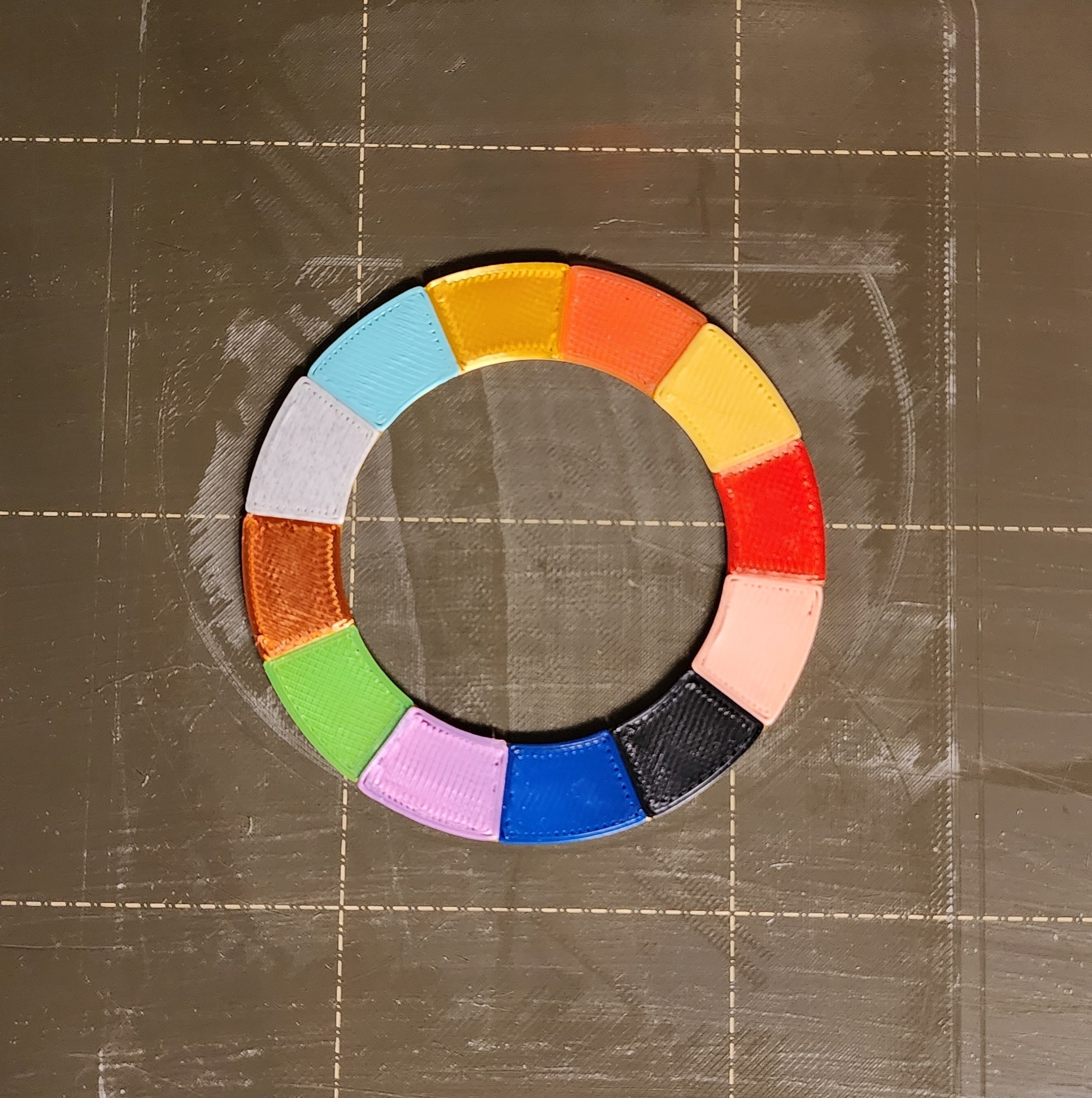 12 Color Multi Material Test Ring by ChapinDesignSolutions | Download ...